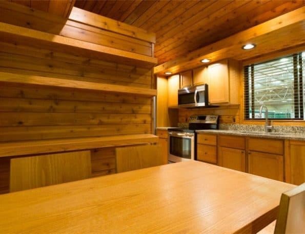 Rustic Meets Luxury In This Beautiful Turnkey Park Model RV Home